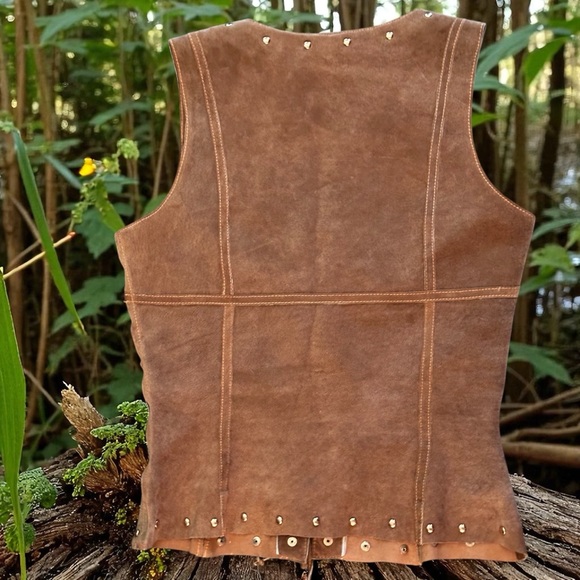 Wilsons Leather | Tops | Wilsons Leather Maxima Vest Lace Up Cowgirl ...